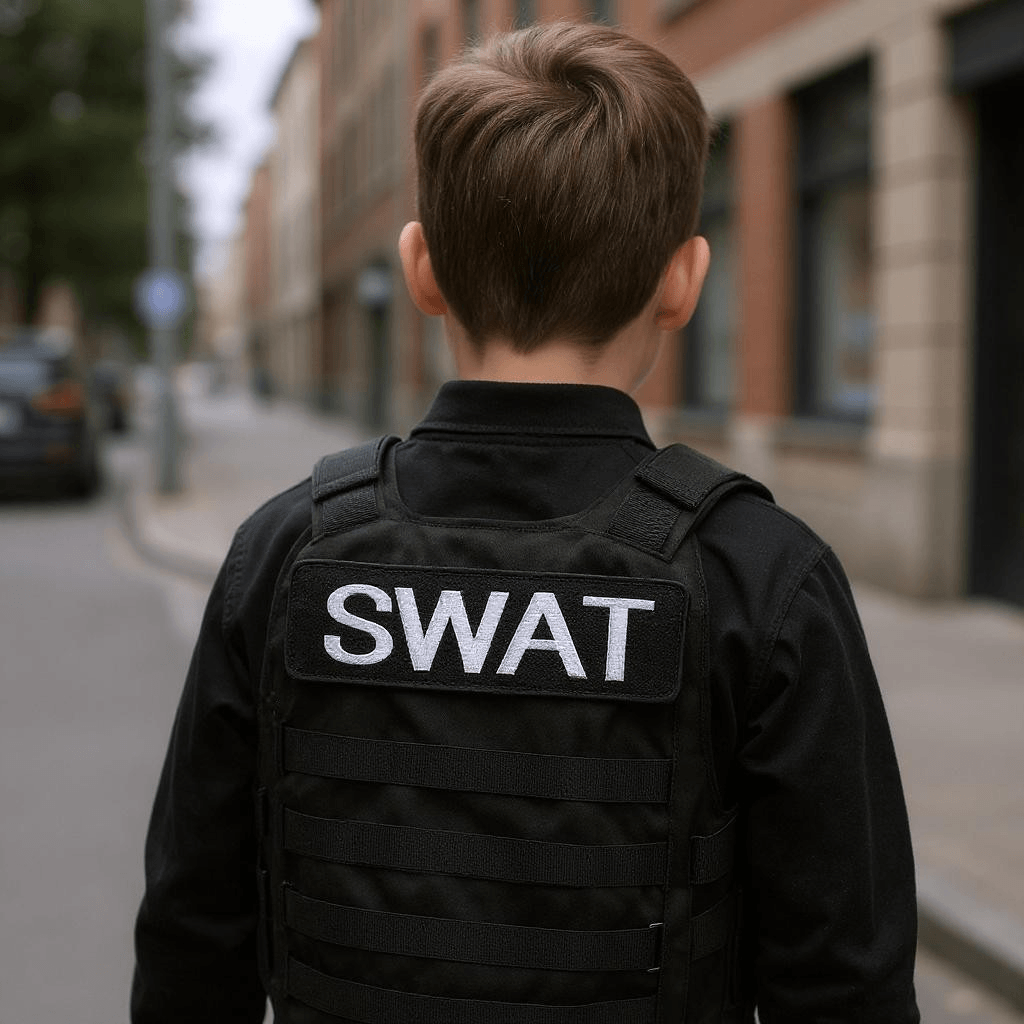SWAT Large Banner Patch w Velcro