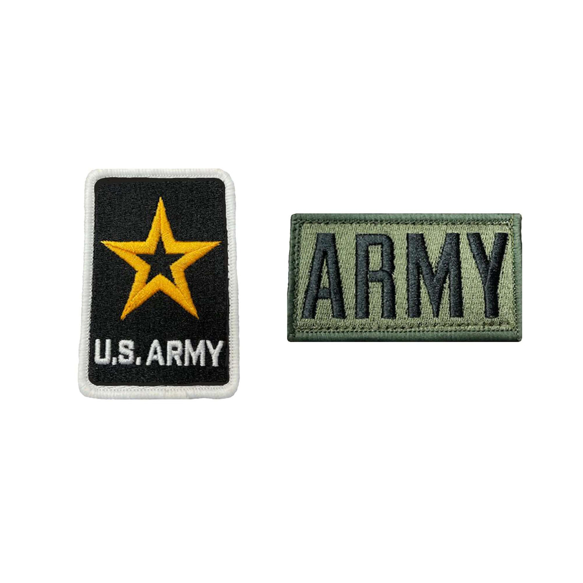 2pk Army Flight Suit Patches - Military Patch Set