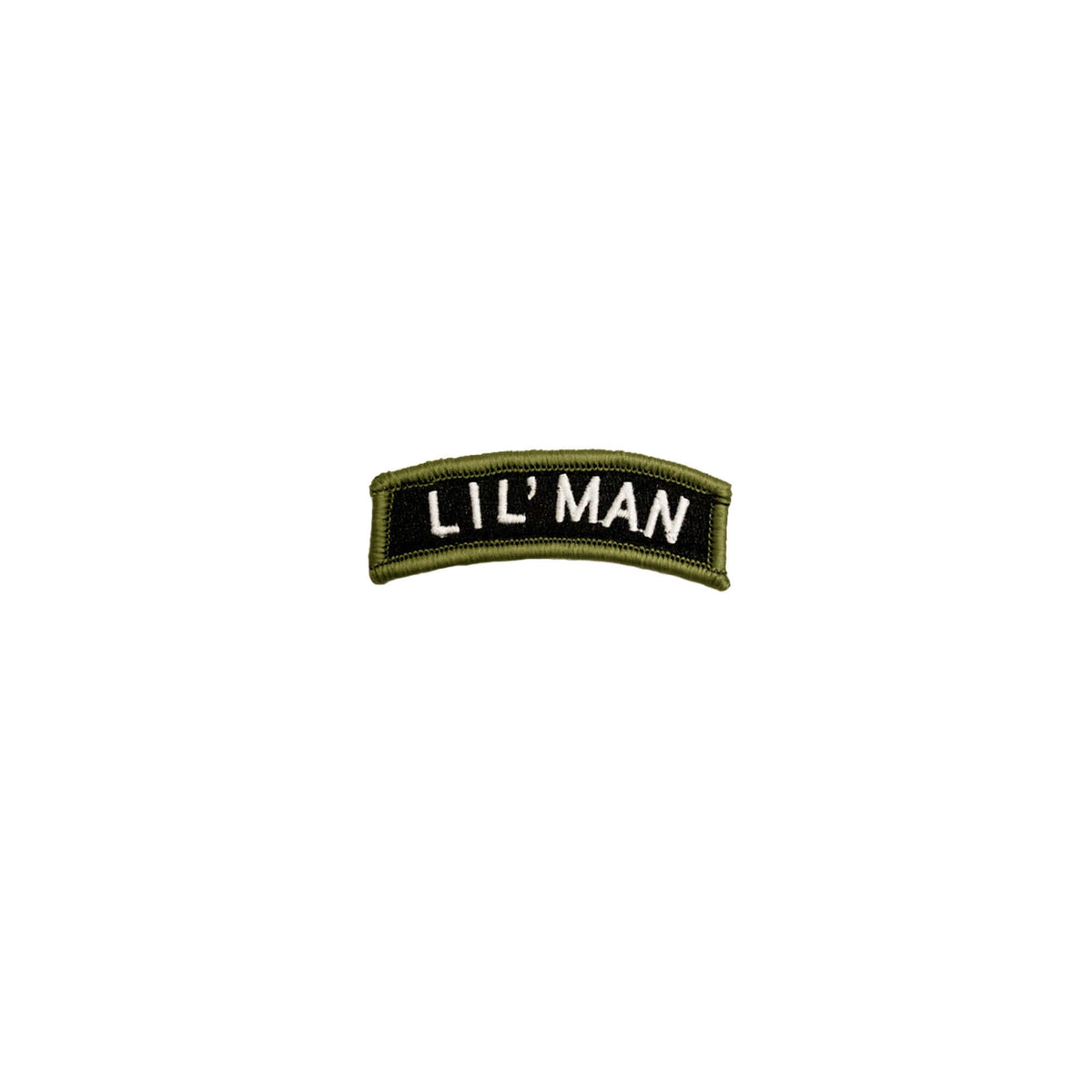 Lil' Man Rocker Patch OD Green and Black