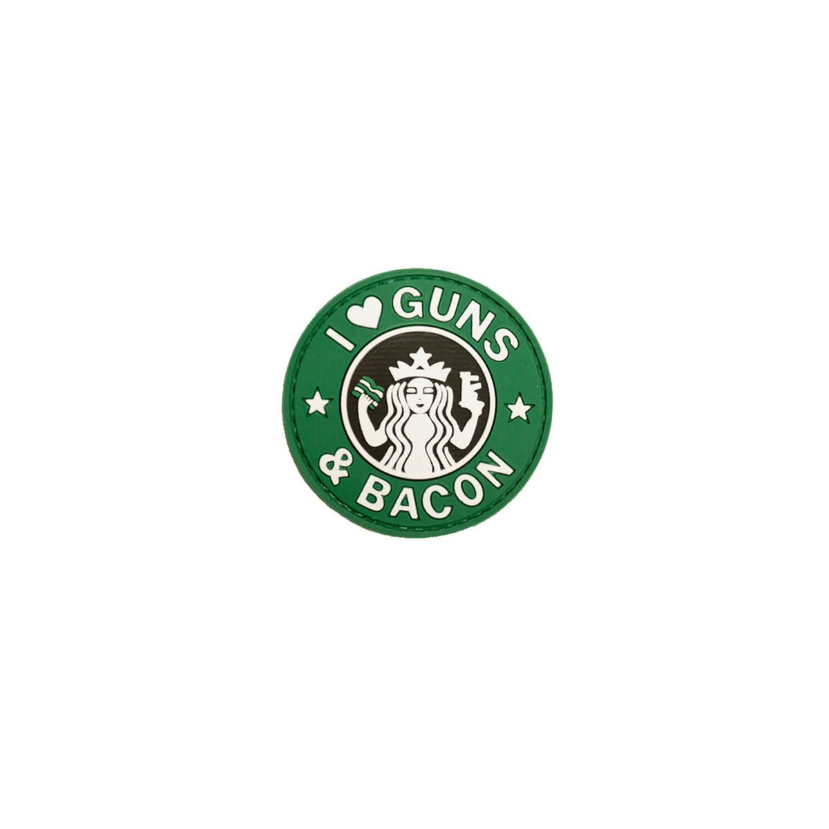 I Love Guns and Bacon Patch w Velcro